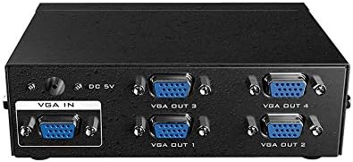 اسپلیتر تبدیل 1 به 4 پورت VGA 250MHz - پیشگامان